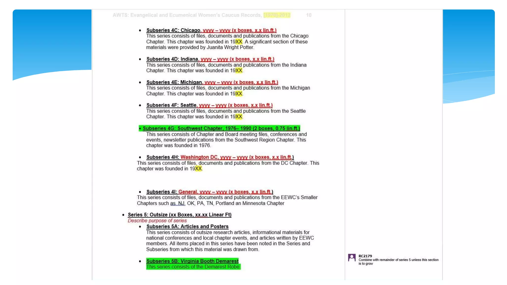 Processing Archives | PPT