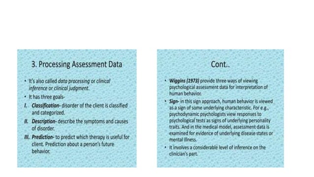PROCESSING ASSESSMENT DATA.pptx | Educational Assessment | Education