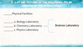 Special Science Elementary School Project | PPTX