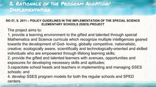 Special Science Elementary School Project | PPTX