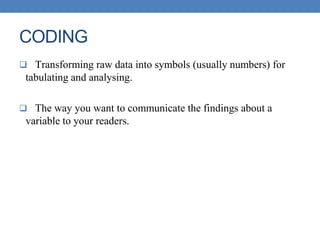 Processing data | PPT