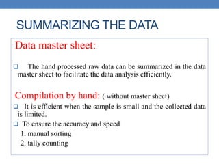 Processing data | PPT