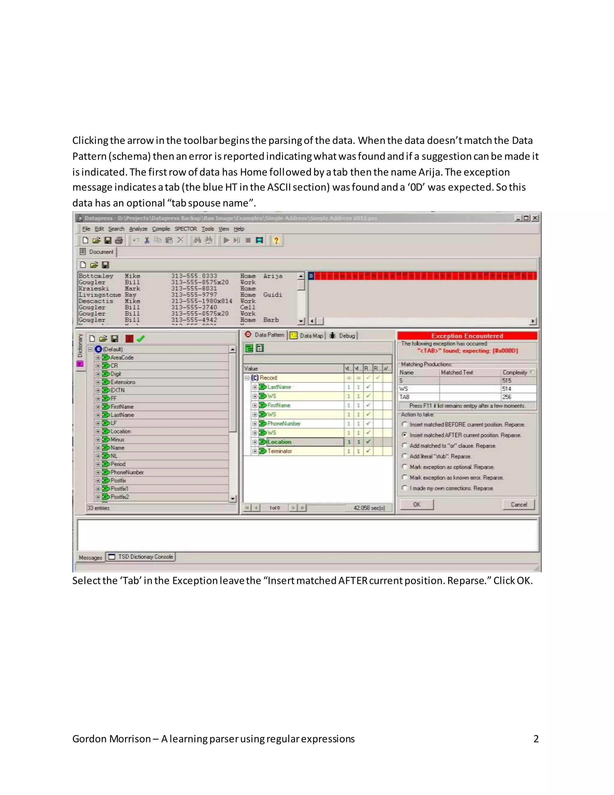 Processing Data Using Regular Expressions Pdf