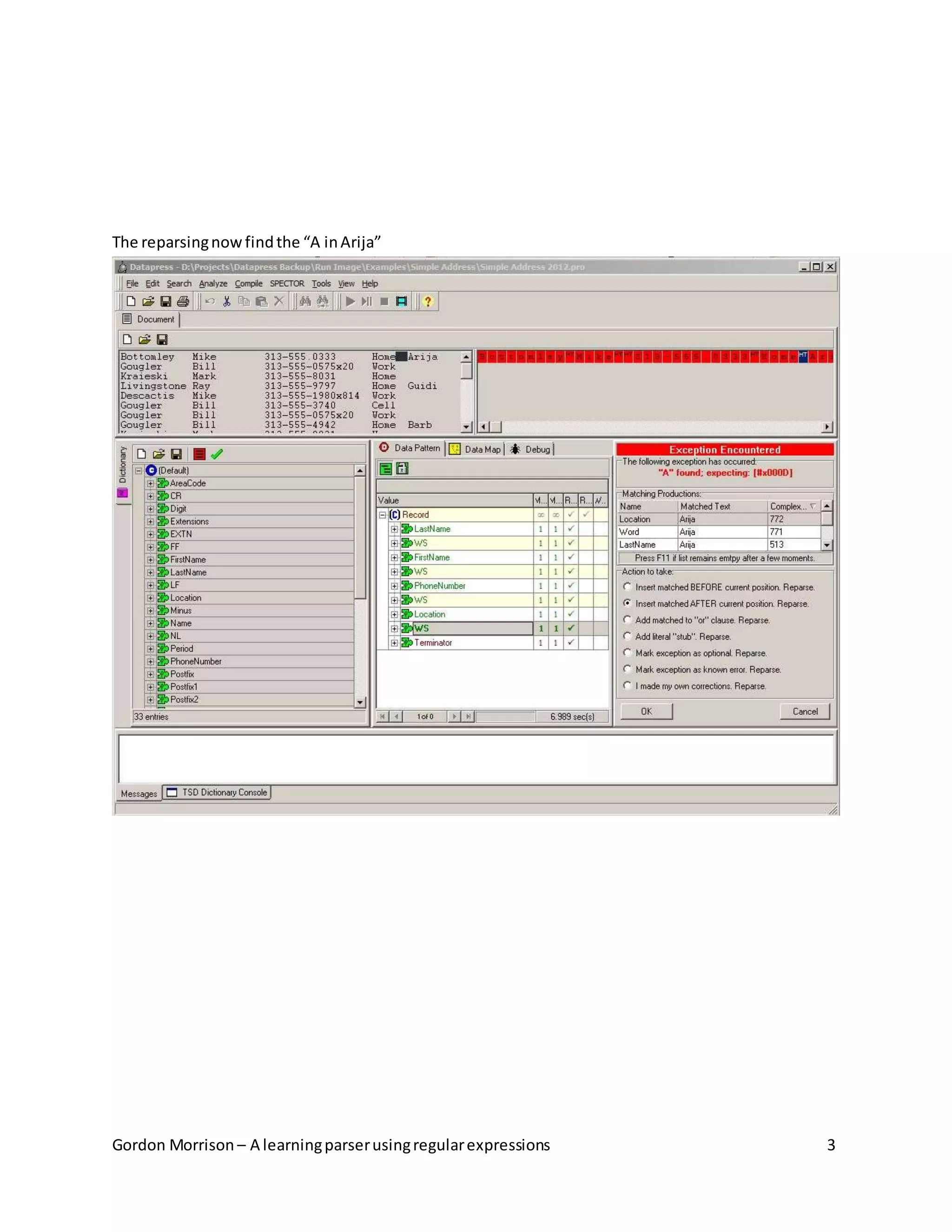 Processing Data Using Regular Expressions Pdf