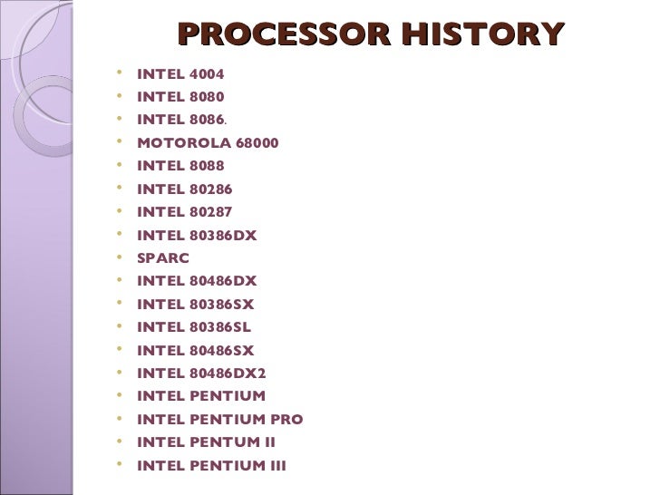 Processing Devices