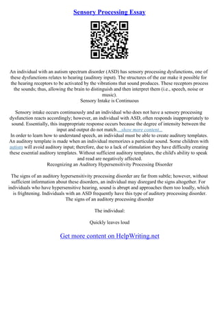 Processing Essay | PDF | Digital Audio | Computer Software and Applications