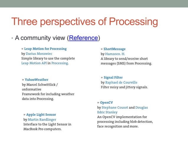 Introduction to Processing | PPTX