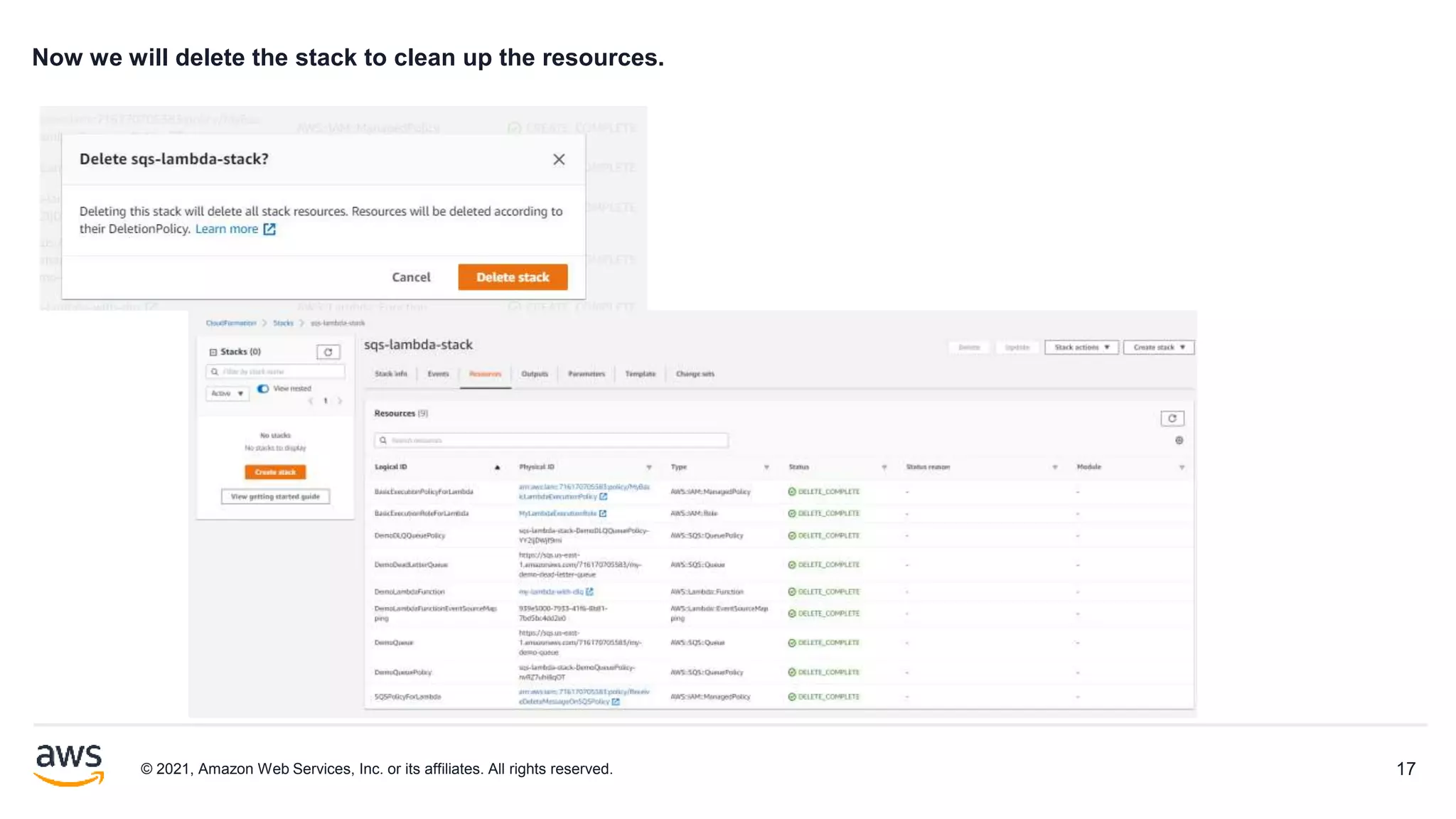 Processing Messages In A Sqs With Lambda Function Ppt