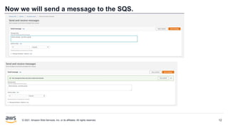 Processing messages in a sqs with lambda function | PPT