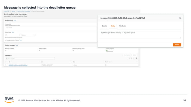 Processing messages in a sqs with lambda function | PPT