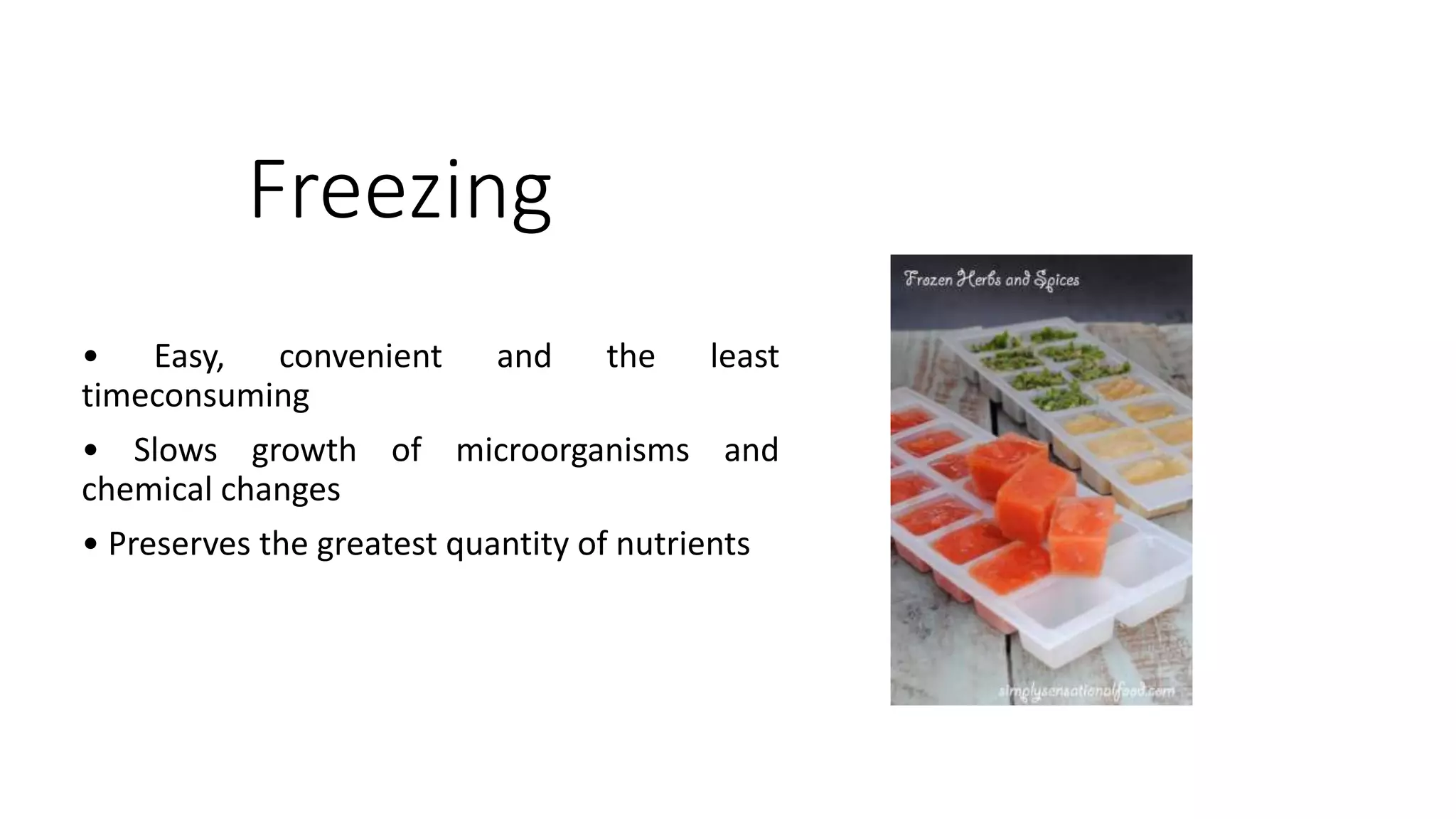 Processing of fruits and vegetables | PPTX