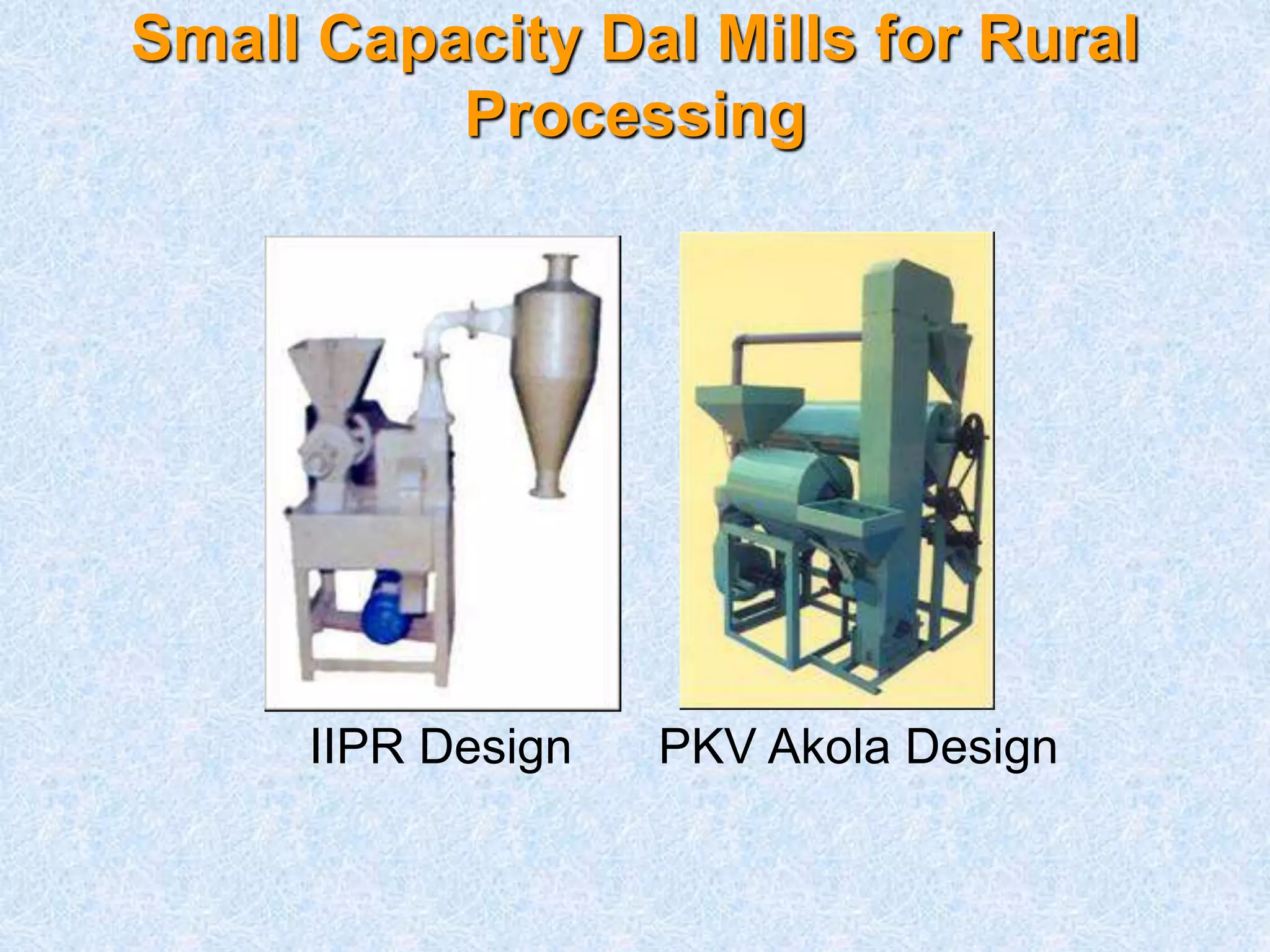 Processing of legume into pulses | PPT