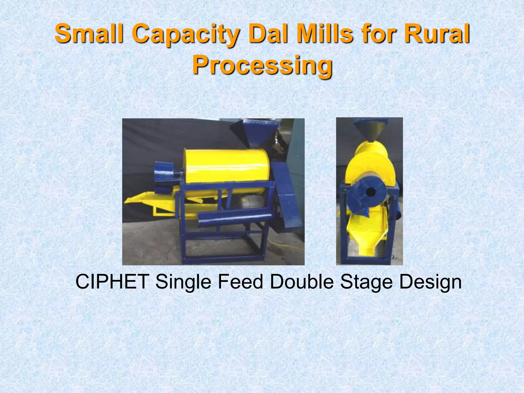 Processing of legume into pulses | PPT