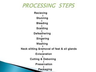 Processing of poultry | PPT
