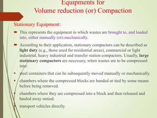 Processing of solid waste | PPT