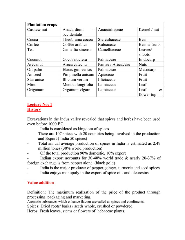 Processing of spices and plantation crops acharya ng ( pdf drive ) | PDF