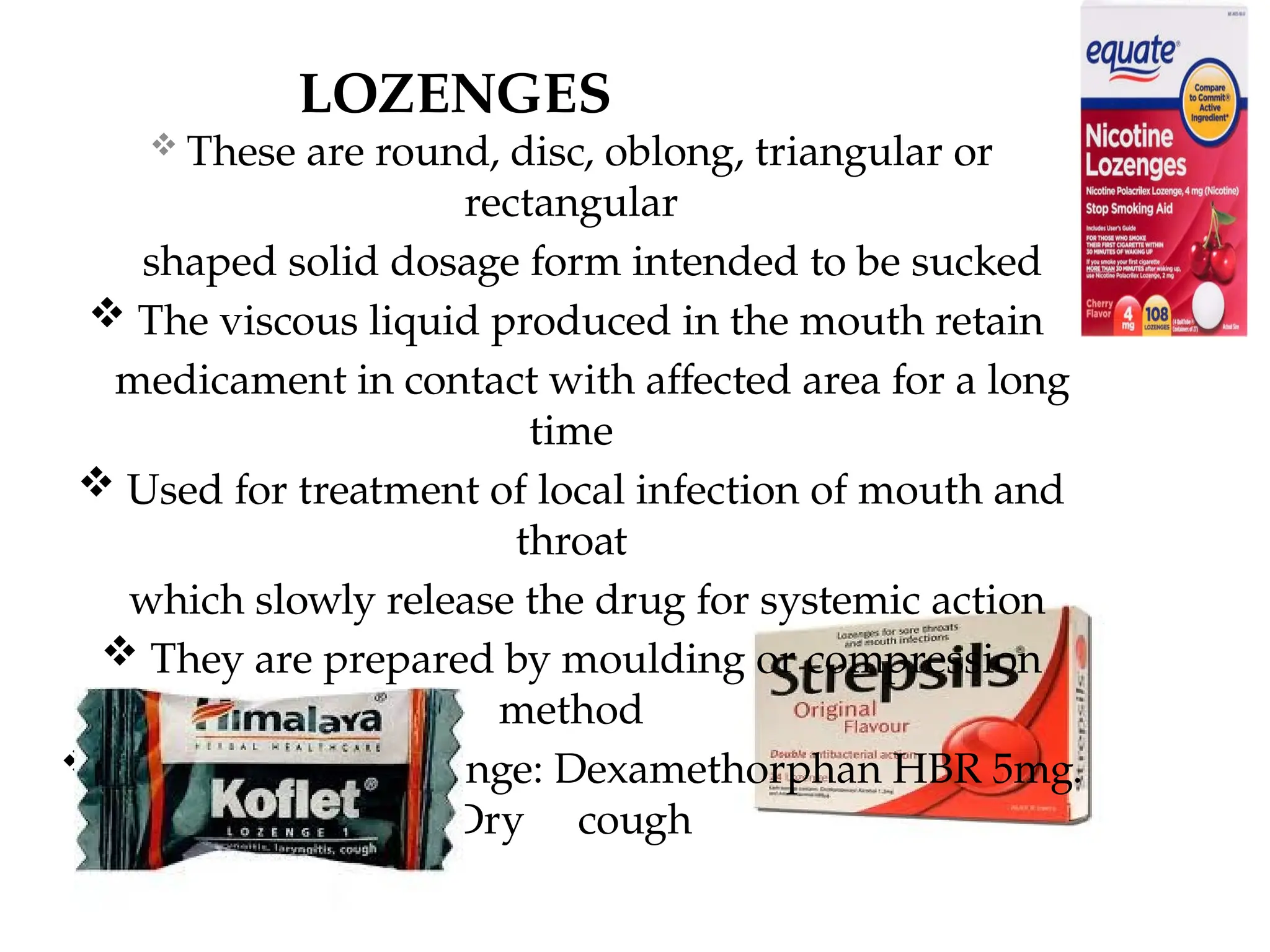 Tablets Introduction Ideal Characteristics Of Tablets Classification