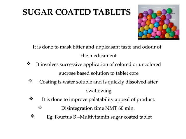 Tablets: Introduction, ideal characteristics of tablets, classification ...