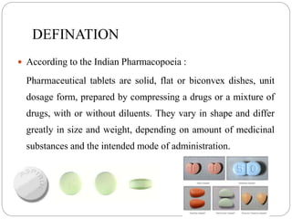 Processing of tablets | PPTX