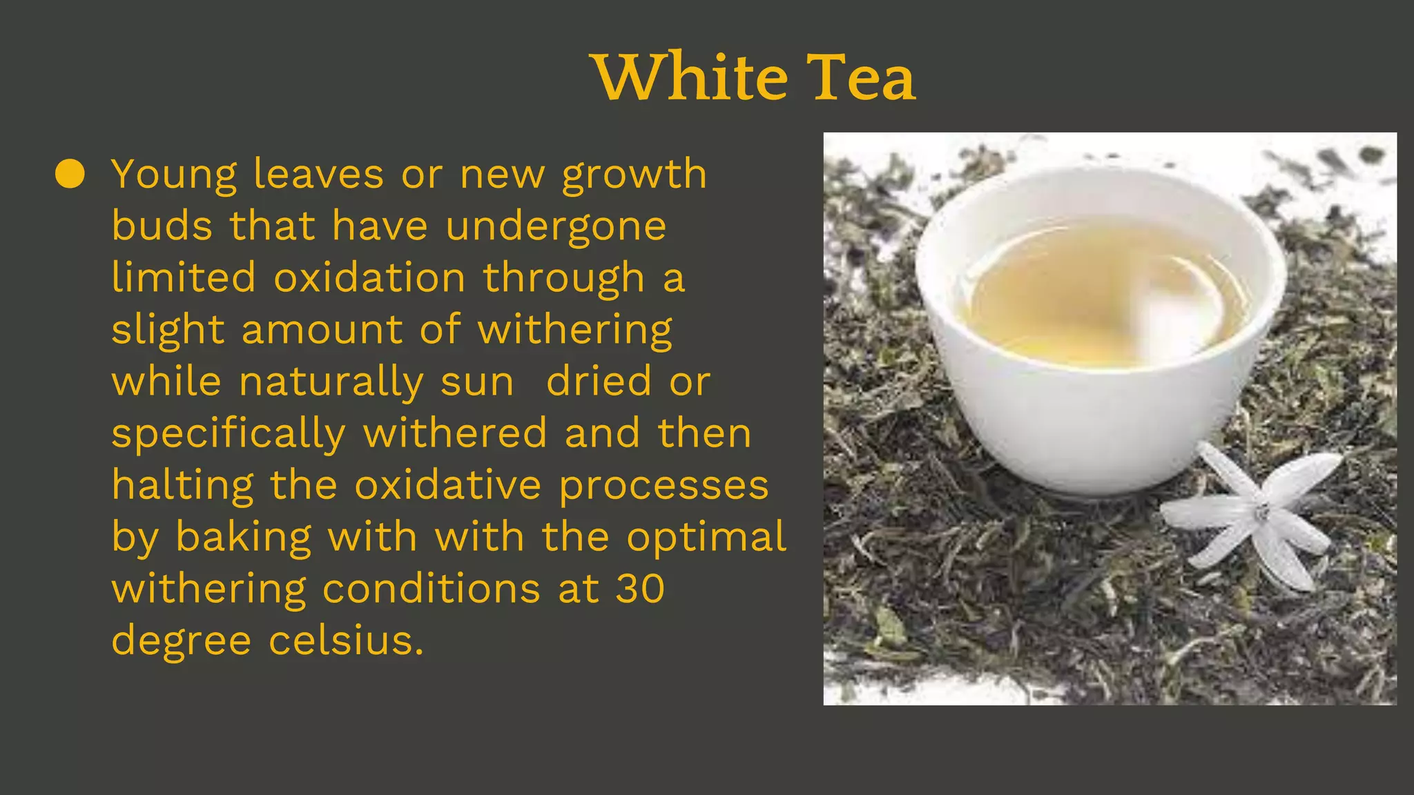 Processing Of Tea | PPTX