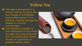 Processing Of Tea | PPTX