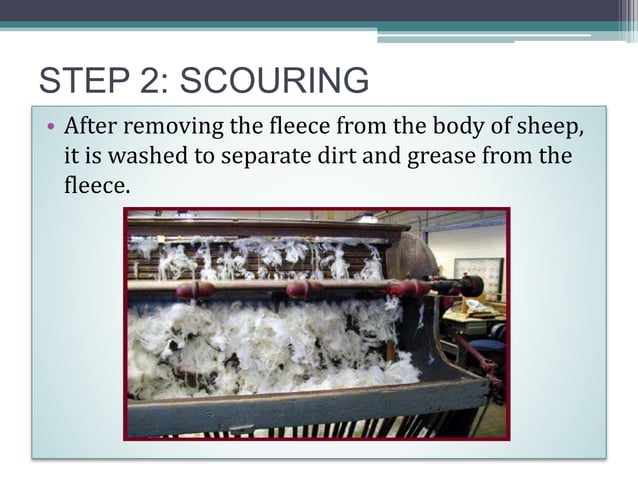 Processing of wool | PPTX | Needlework | Arts and Crafts