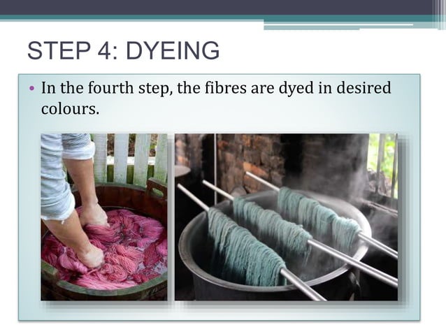 Processing of wool | PPTX | Needlework | Arts and Crafts