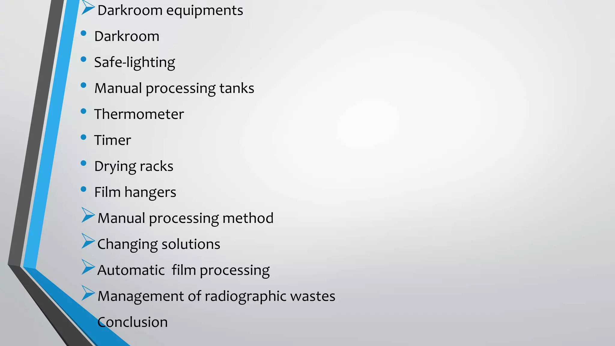 Processing of x ray film | PPTX
