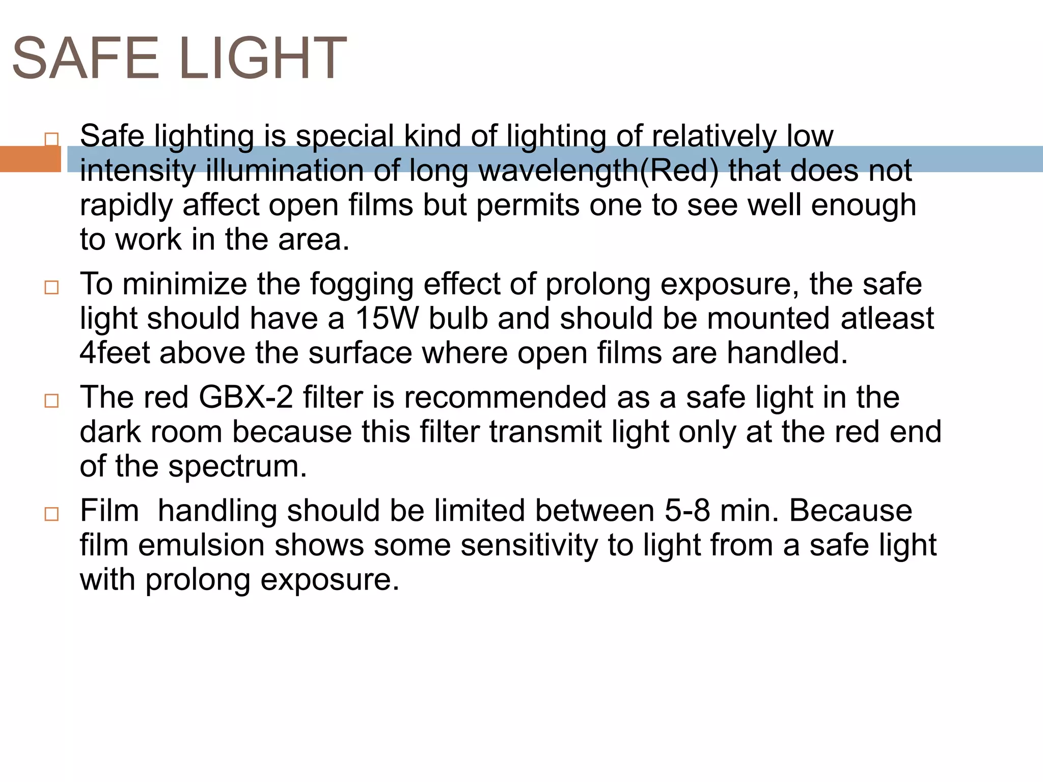 Processing of x ray film in oral radiology | PPTX