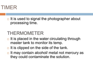 Processing of x ray film in oral radiology | PPTX