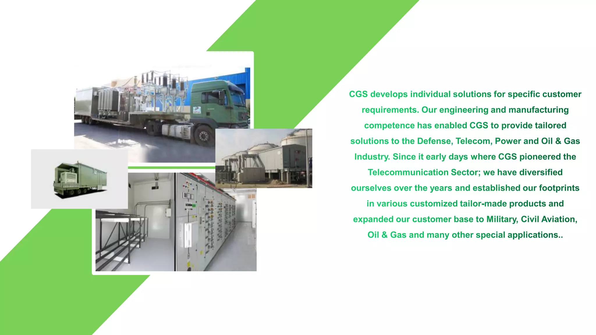 Processing plant Saudi Arabia - CGS | PPT