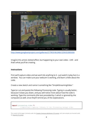 Elizabeth Perry: Processing programming language, part 2 | PDF