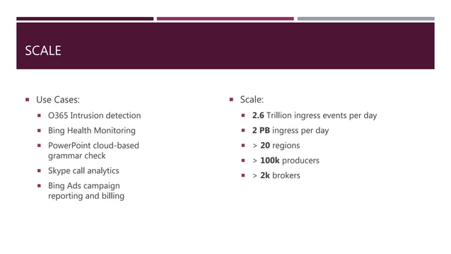 Processing trillions of events per day with apache | PPT