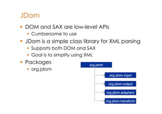 Processing XML | PPT