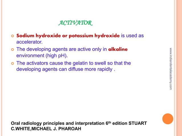 Processing x rays /endodontic courses | PPT