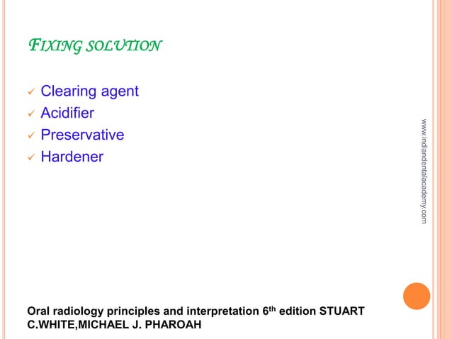 Processing x rays /endodontic courses | PPT