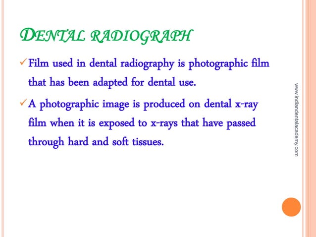 Processing x rays /endodontic courses | PPT