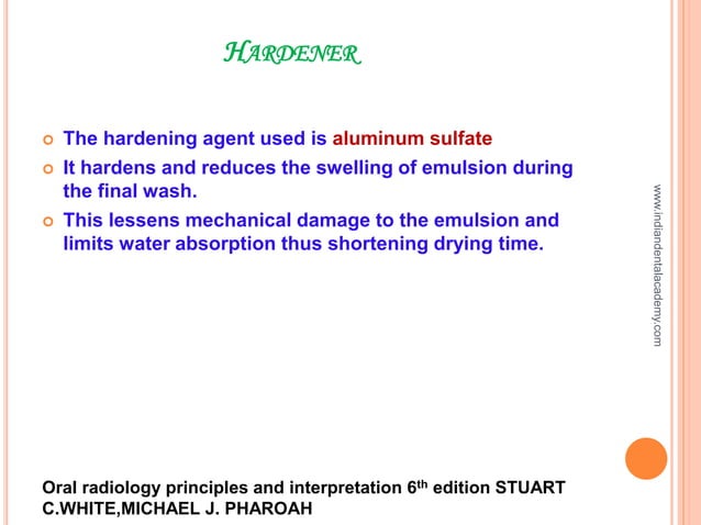 Processing x rays /endodontic courses | PPT