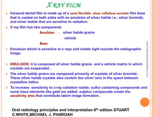 Dental Film Emulsion