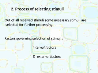 process in perception in organisational behaviour | PPT