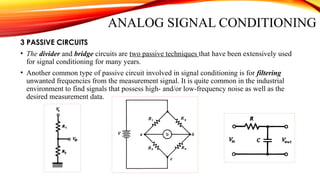 Process Instrumentation: Analog Signal Conditioning | PPTX