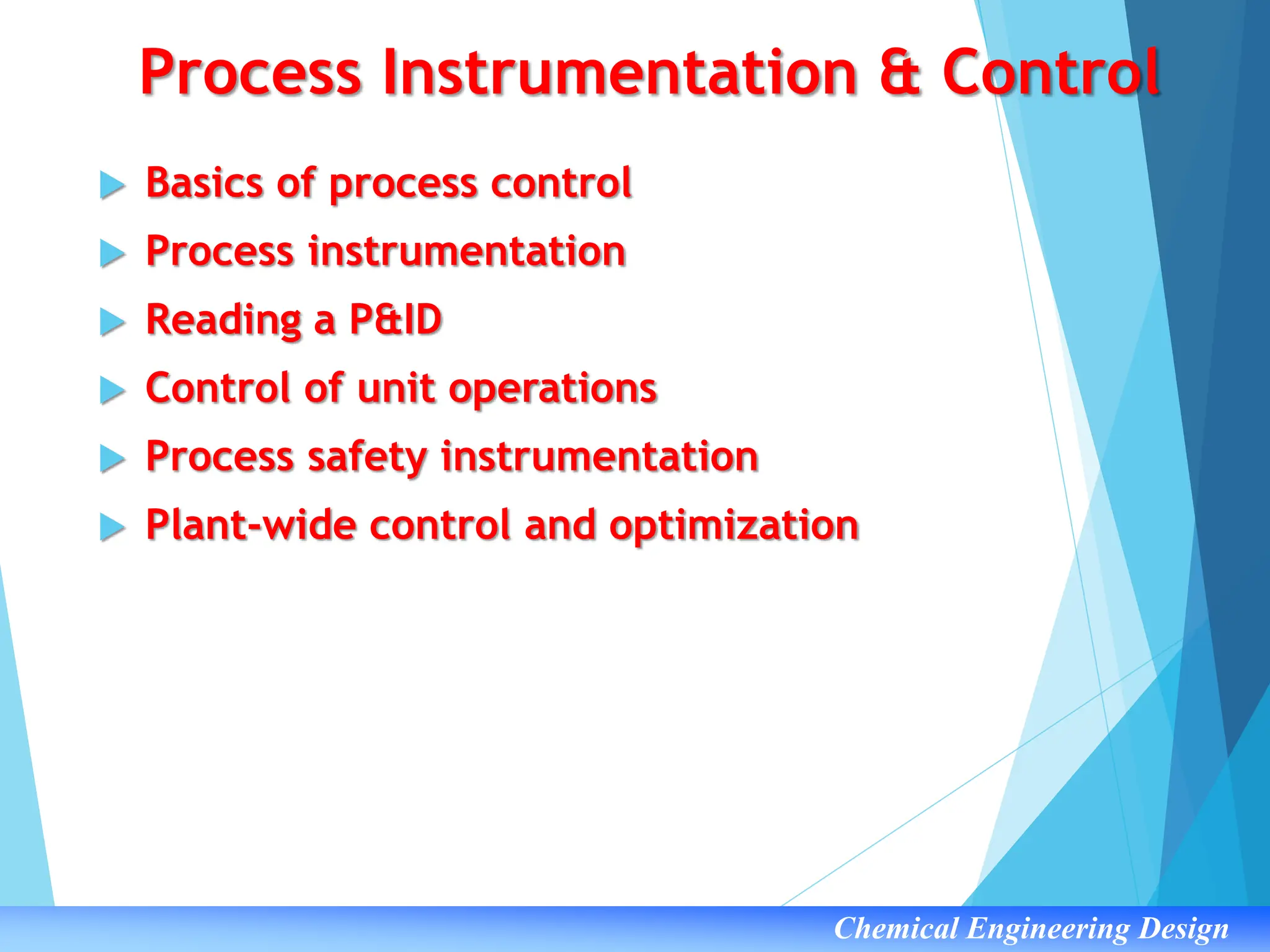 ProcessInstrumentationandControlSystem.ppt