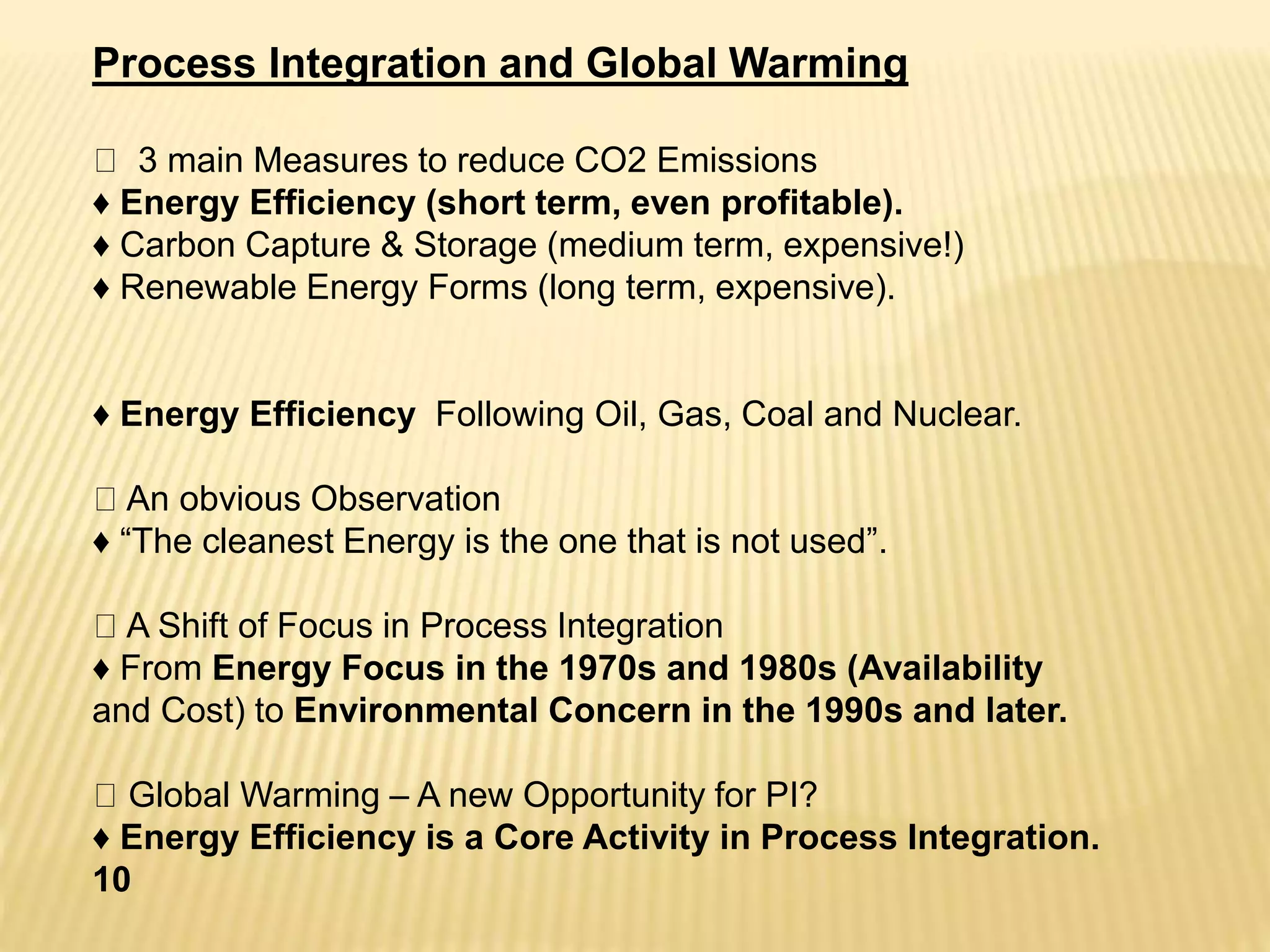 Process integration ppt | PPTX