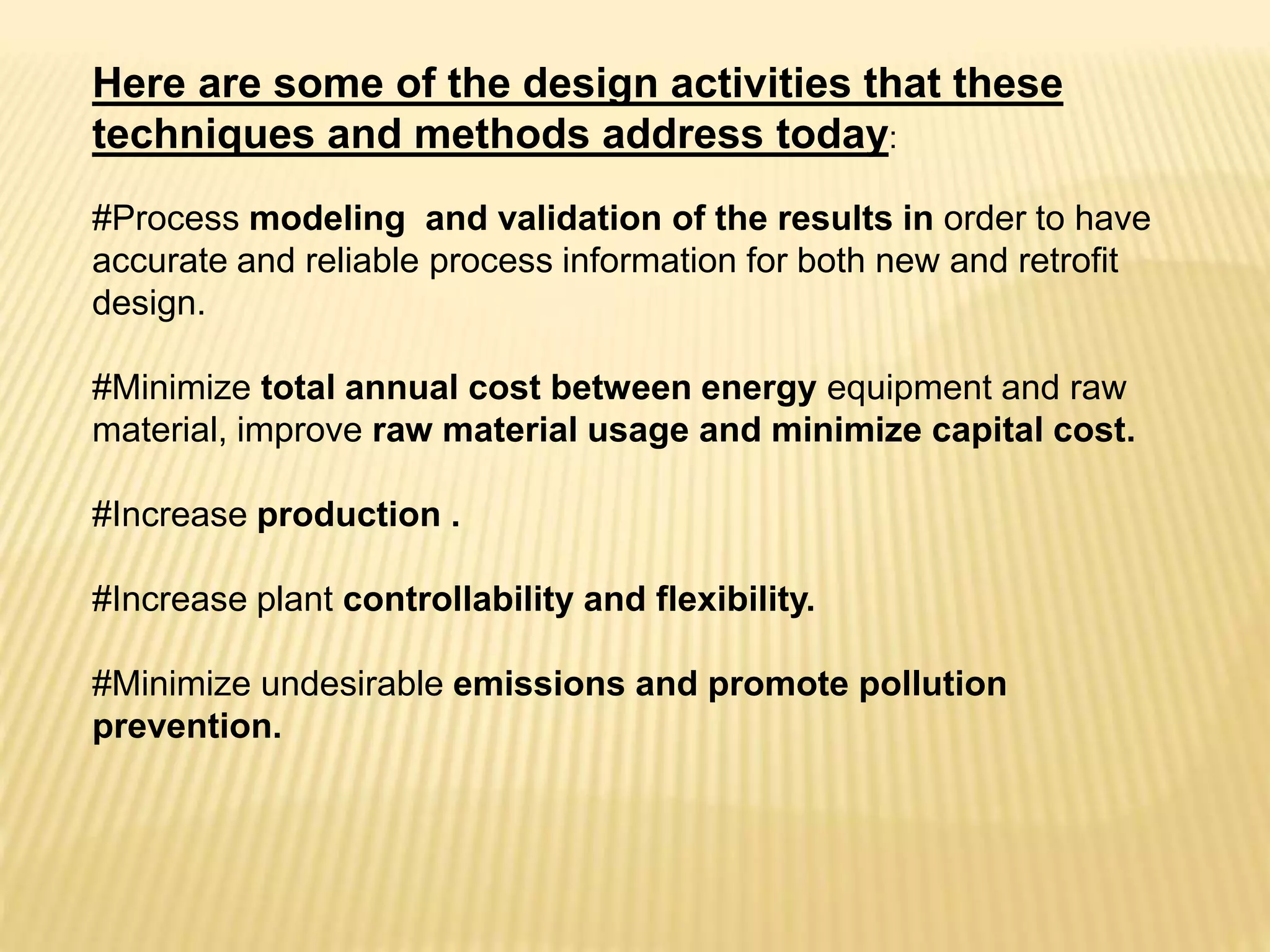 Process integration ppt | PPTX