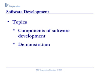 SDLC Integrated Project Schedule | PPT