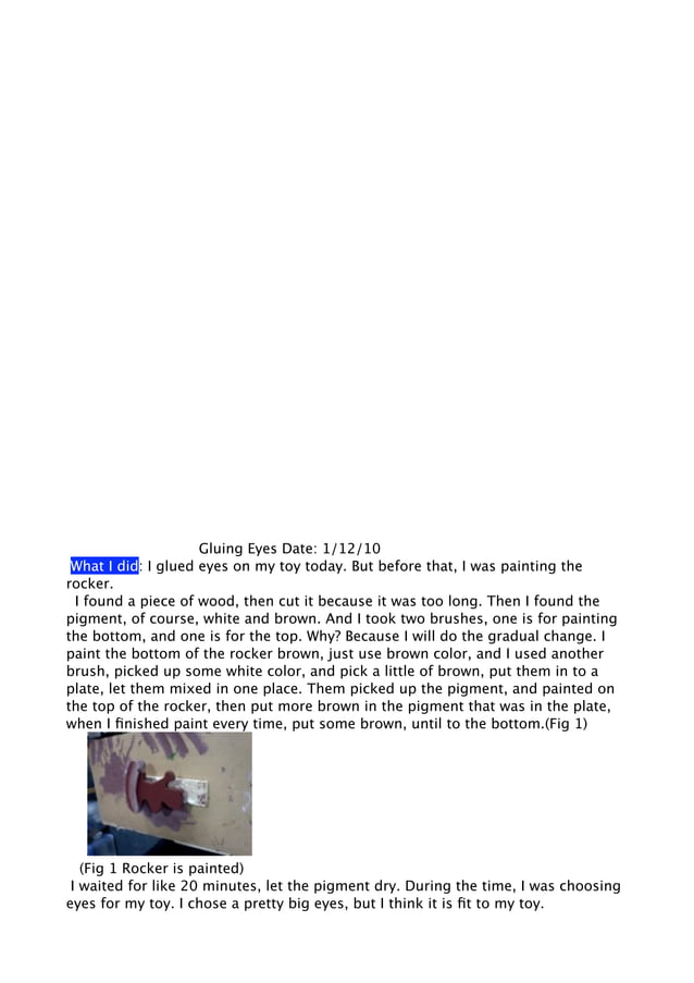 Process journals for DT | PDF