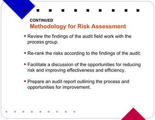 Process Level Auditing Presentation | PPT | Business Accounting ...