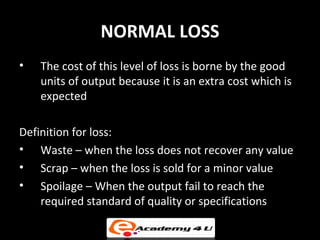 Process losses | PPT