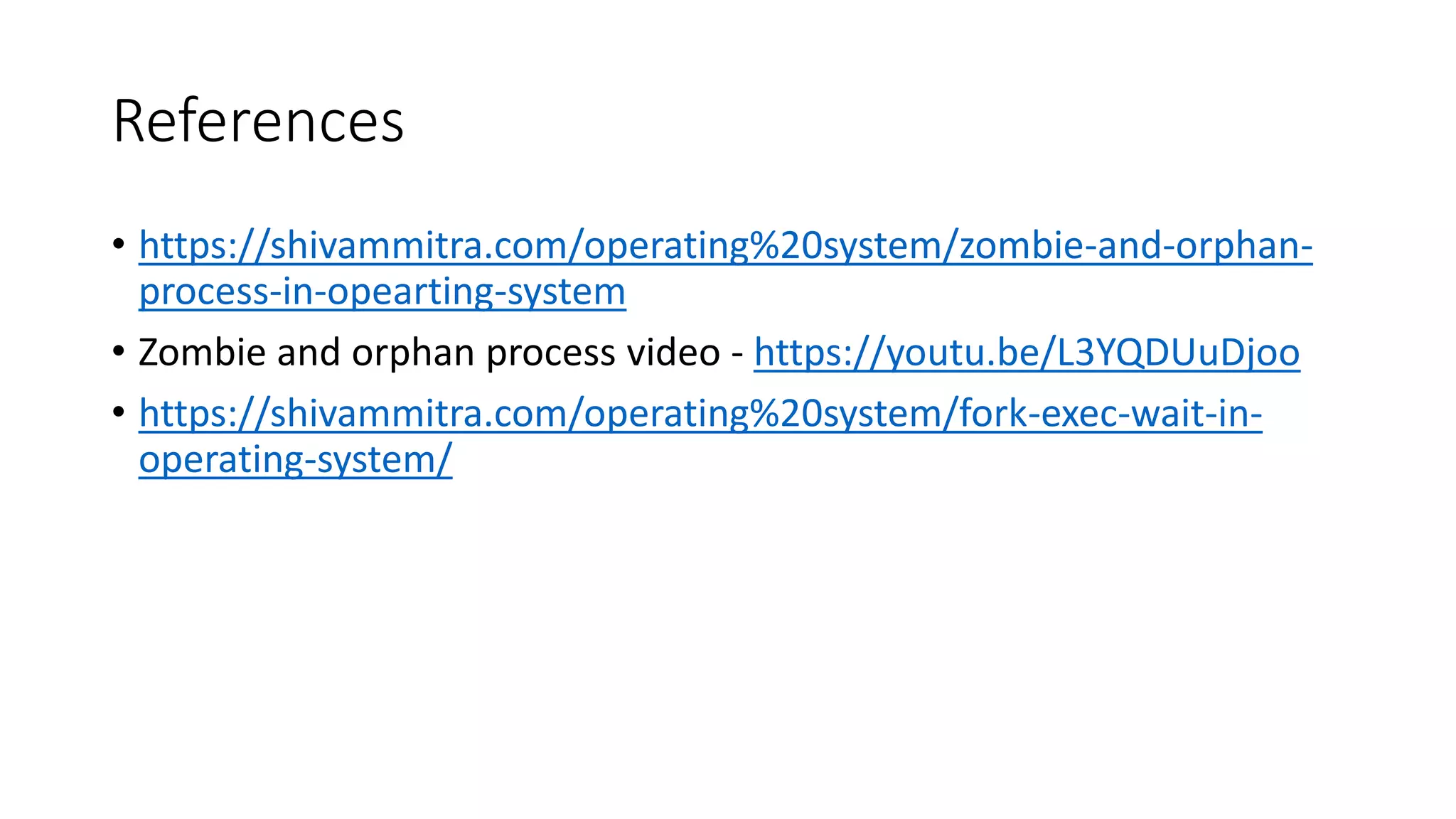 Process management in operating system | process states | PCB | FORK ...