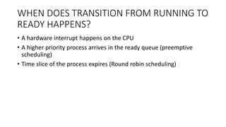 Process management in operating system | process states | PCB | FORK ...